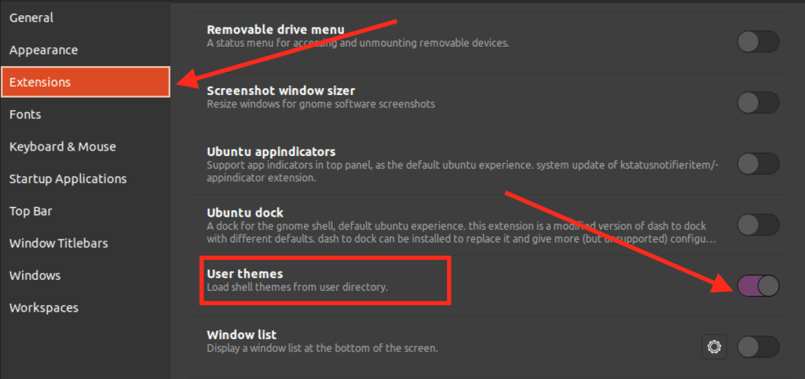 Customizing Your Ubuntu Desktop with Themes and Icons
