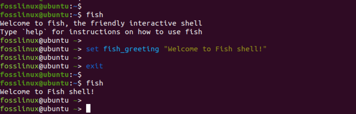 How to install and use Fish Shell on Ubuntu | FOSS Linux