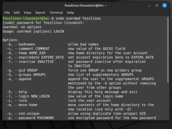 Linux Mint User and Group Management | FOSS Linux