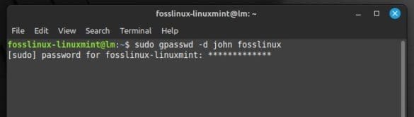 Linux Mint User and Group Management | FOSS Linux