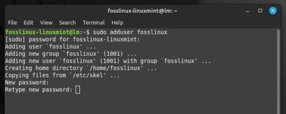 Linux Mint User and Group Management | FOSS Linux