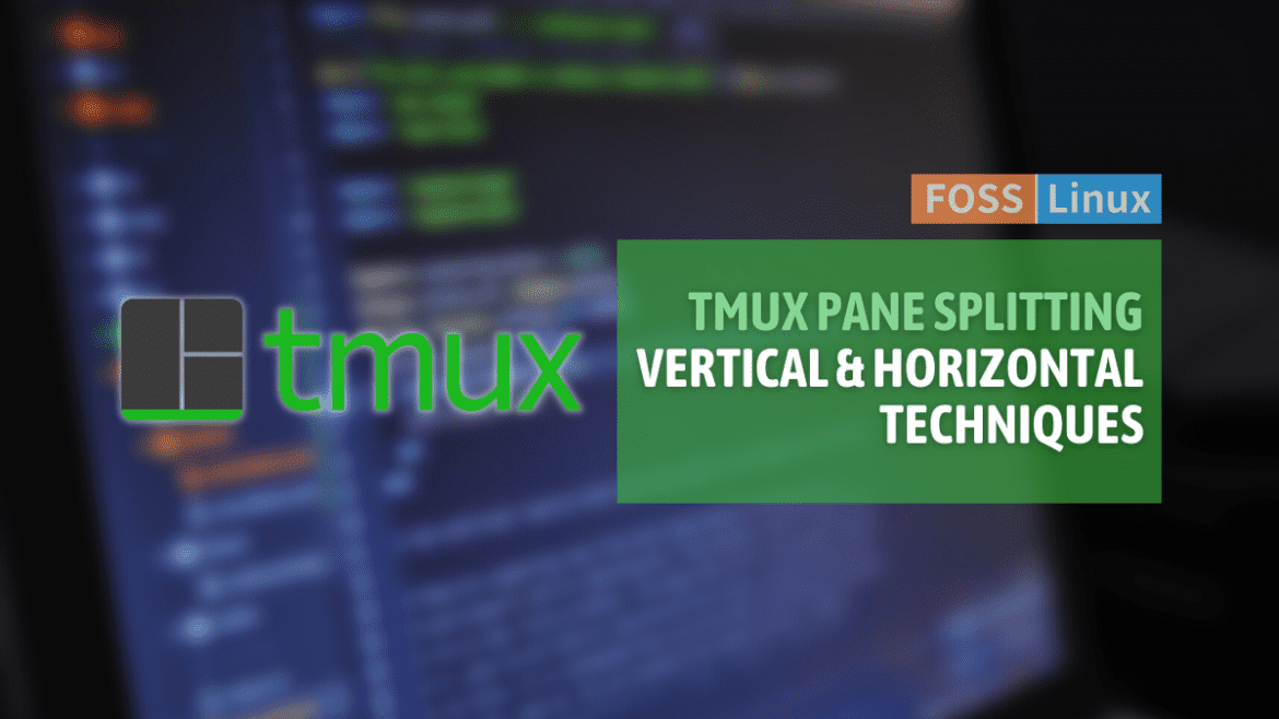 Tmux Pane Splitting: Vertical & Horizontal Techniques