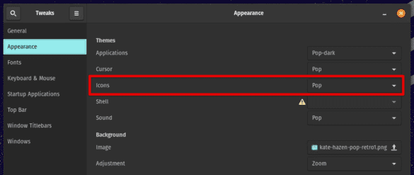 Customizing the Look and Feel of Pop!_OS with GNOME Tweaks