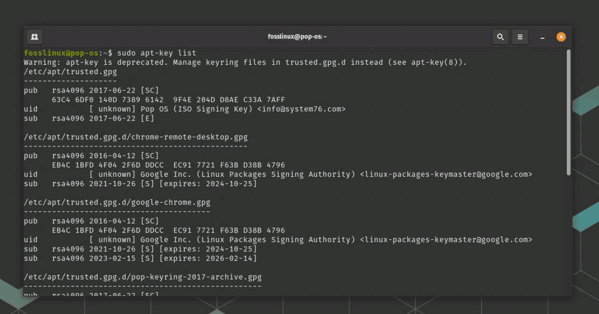 Dealing with Expired GPG Keys in Linux Package Management