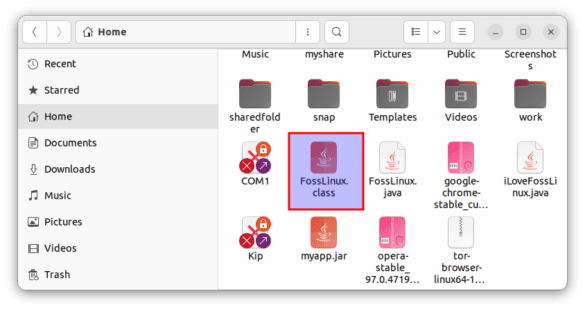 How to Compile and Run Java from Command-line in Linux