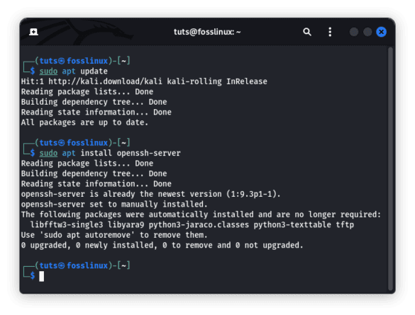How To Enable Remote Desktop And Ssh Access To Kali Linux