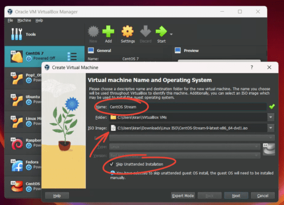 Step-by-Step Guide to Installing CentOS Stream on VirtualBox