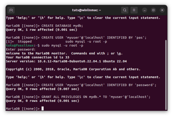 How to install and configure MariaDB on Linux