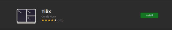 How to install and use Tilix Terminal on Ubuntu