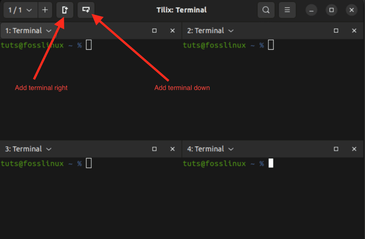 How to install and use Tilix Terminal on Ubuntu