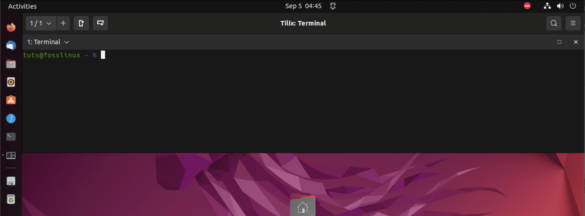 How to install and use Tilix Terminal on Ubuntu