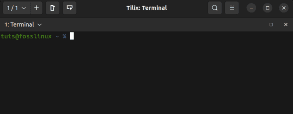 How to install and use Tilix Terminal on Ubuntu