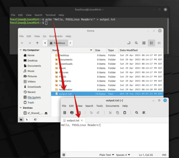 How to Easily Redirect Terminal Output to a File in Linux How to Easily Redirect Terminal Output to a File in Linux
