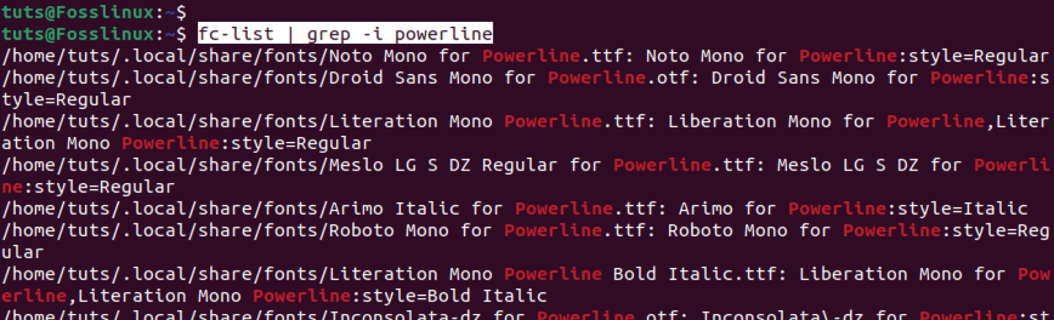 How to Install and Use Powerline Fonts on Ubuntu