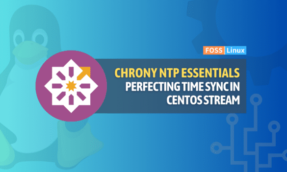 Install and Configure Chrony NTP Server in CentOS Stream