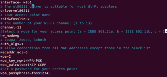 How To Create A Wireless Access Point On Ubuntu Fosslinux