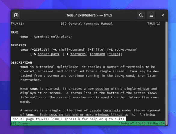 How to Install Htop, Neofetch, and Tmux on Fedora